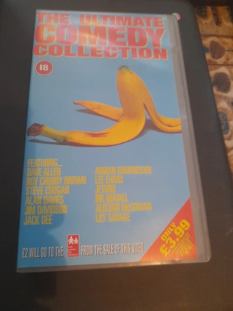 THE ULTIMATE COMEDY Collection VHS Video Adrian Edmondson Rik Mayall ...