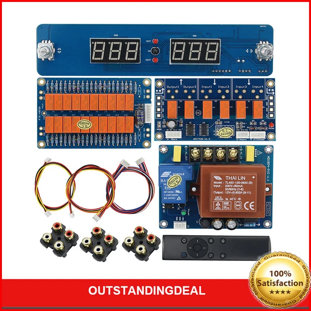 VOLUME CONTROL BOARD Balanced Remote Passive Preamp Board Audio Source Encoder EUR 104,48 ...