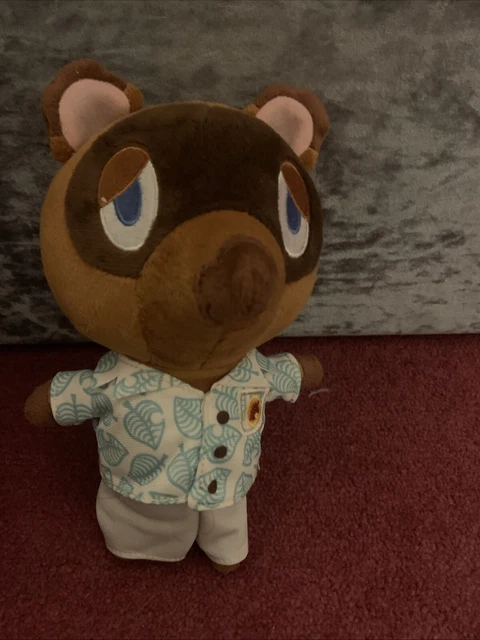 NEW OFFICIAL 10& Animal Crossing Tom Nook 25Cm Soft Plush Toy £6.00 ...