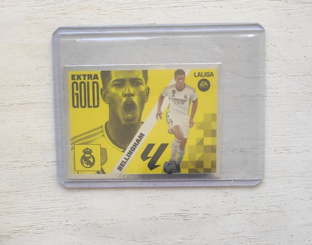 PANINI JUDE BELLINGHAM Extra Gold Real Madrid 2023 2024 Board Extract £ ...