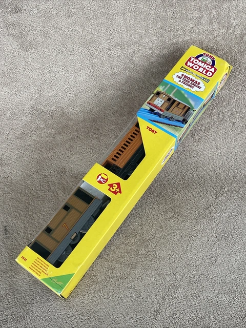 THOMAS THE TANK Engine & Friends Tomy Tomica World Toby Britt Allcrott ...