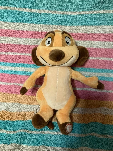 DISNEY PRIMARK LION King "Timon" Plush Soft Toy With Light Up Cheeks 9 ...