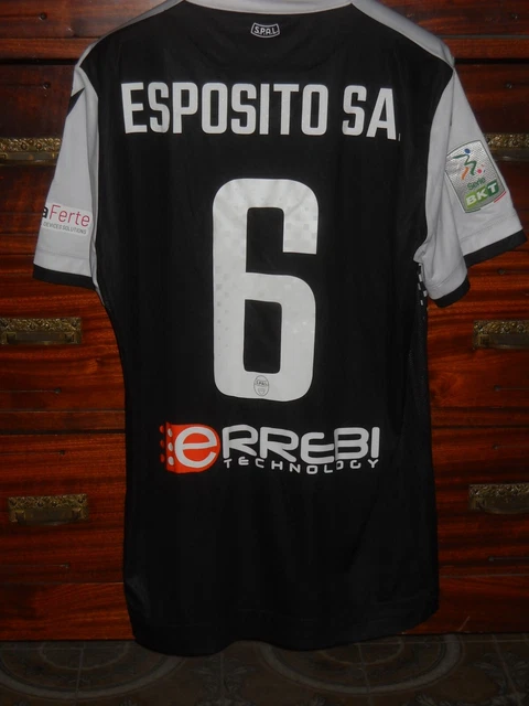 MAGLIA CALCIO MATCH worn spal ferrara ULTRAS INDOSSATA SHIRT football ...