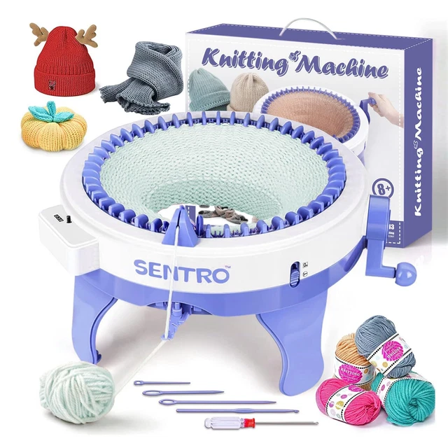 SENTRO 48-NEEDLE KNITTING Machine - Versatile Circular Knitting Loom ...