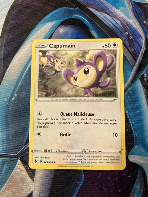 CARTE POKÉMON CAPUMAIN 144/196 EB11 Origine Perdue EUR 1,00 - PicClick FR