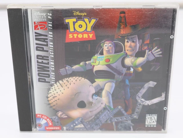 DISNEY'S TOY STORY Power Play 1996 CD-ROM Computer video game $4.87 ...