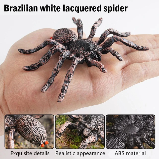 REALISTIC PLASTIC SPIDER Fake Insect Tricky Prank Joke Toy -50% OFF ...