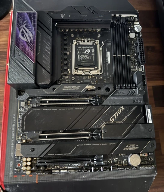 ASUS ROG STRIX X670E-E Gaming WiFi AM5 ATX AMD Motherboard £182.19 ...