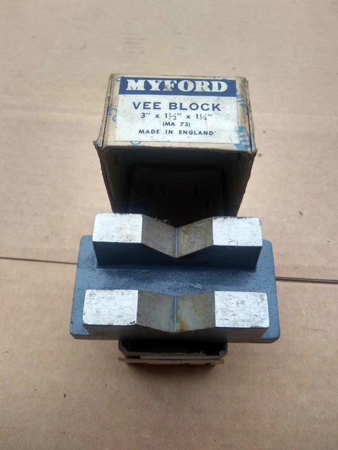 3& V BLOCK as per photos: Myford ML7 > £33.33 - PicClick UK