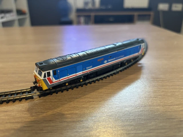DAPOL N GAUGE Class 50 NSE Livery 50037 DCC Fitted (illustrious) £50.00 ...