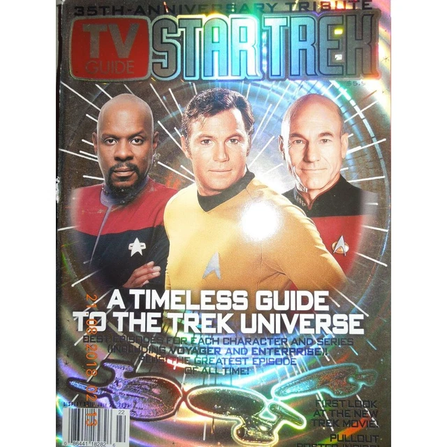 STAR TREK TV guide special 35 ANNIVERSARY GUIDE TO UNIVERSE + awesome ...