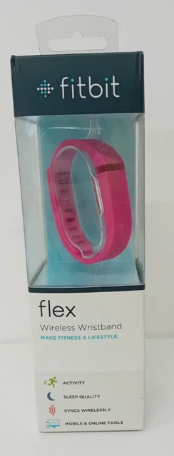 FITBIT FLEX OROLOGIO da polso wireless - Rosa - J30 EUR 23,42 - PicClick IT