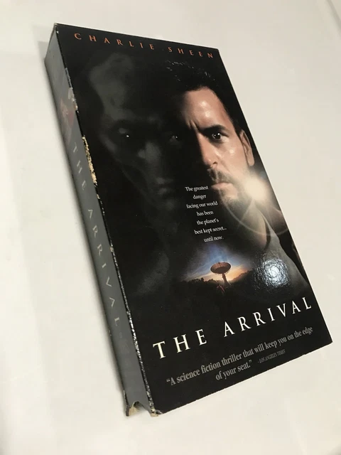 THE ARRIVAL (VHS, 1996) Charlie Sheen Sci-Fi Alien Movie £7.17 ...