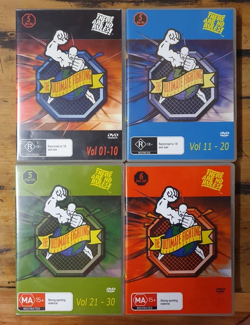 UFC ORIGINAL THE Ultimate Fighting Championships DVDs Vol 1-37 $35.00 ...