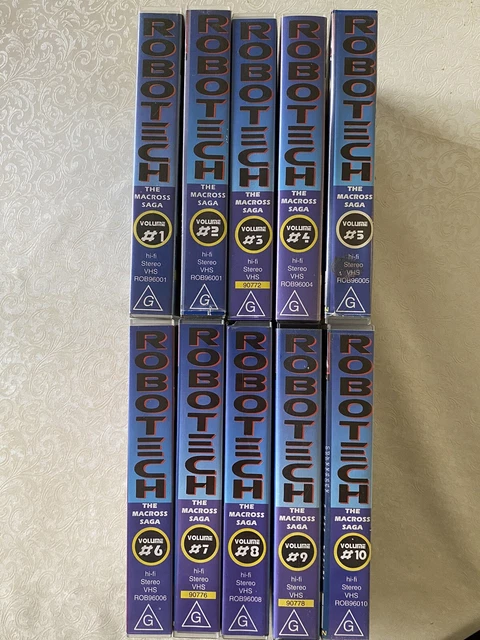 ROBOTECH. COMPLETE COLLECTION. Vhs. £36.88 - PicClick UK