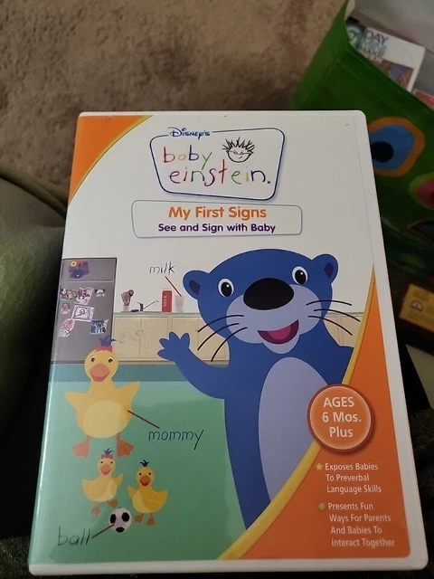 DISNEY'S BABY EINSTEIN: My First Signs (DVD, 2007) Musique 6 mos ...