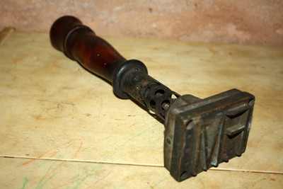 IRON FORMER TOOL hot marker sgdg cooper carpenter saddler £156.01 ...