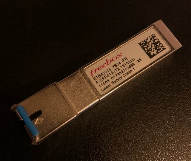 MODULE SFP FREEBOX FREE SFP ONT FIBRE Optique 🚀🚀🚀 Expédition Express 🚀🚀 ...