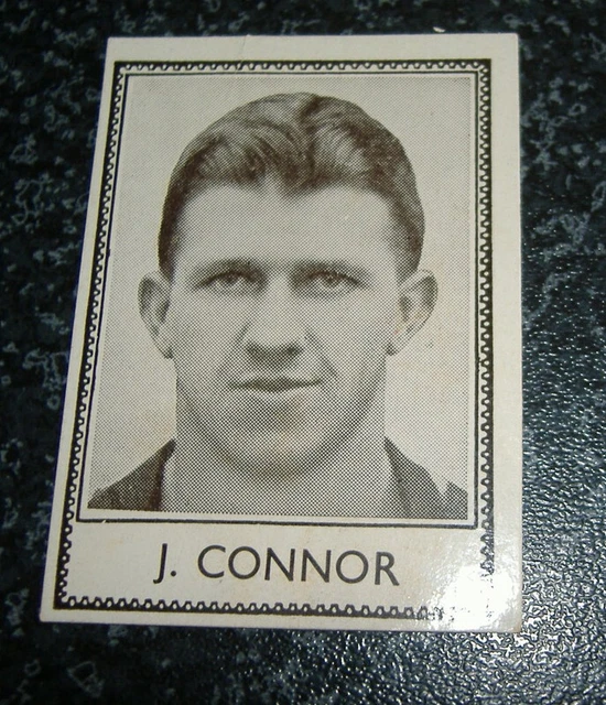 BARRATT - FAMOUS Footballers 1937 No27 - J. Connor, Sunderland ...