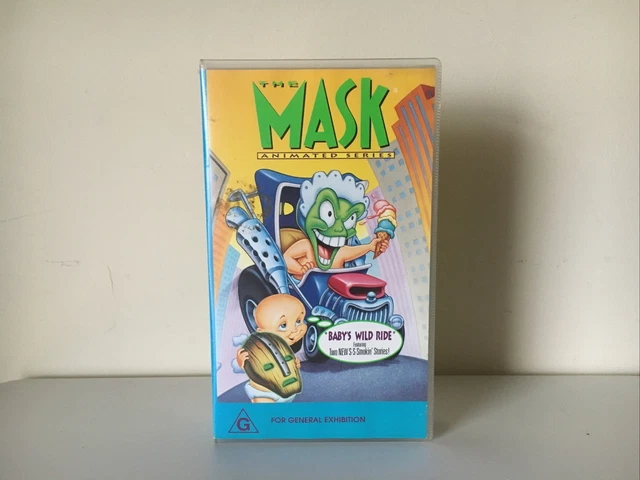 THE MASK ANIMATED series VHS Video tape babys wild ride $10.00 ...