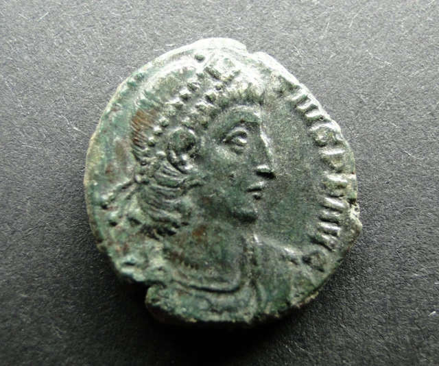CONSTANTIUS II AE3 Bronze Fel Temp Coin, Phoenix type RIC VIII ...