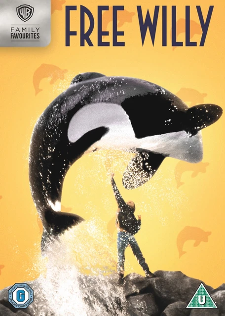 FREE WILLY (DVD) August Schellenberg Jason James Richter Jayne Atkinson ...
