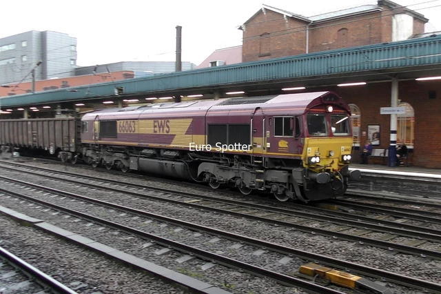 B221 35MM SLIDE EWS Class 66 66063 @ Doncaster £3.54 - PicClick UK