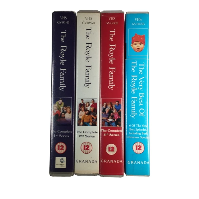 THE ROYLE FAMILY Complete Collection VHS (PAL) Box Set £12.99 - PicClick UK