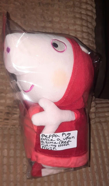 PEPPA PIG LITTLE Red Riding Hood Soft Plush Toy 10” £7.00 - PicClick UK