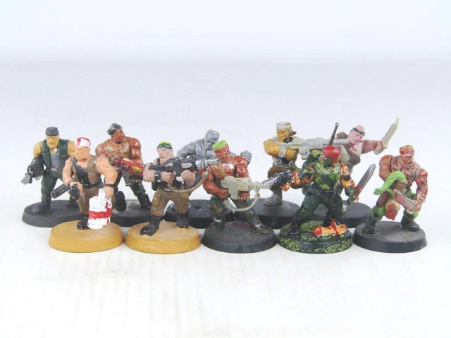 (5019) CATACHAN INFANTRY Squad Imperial Guard Astra Militarum 40k 30k ...