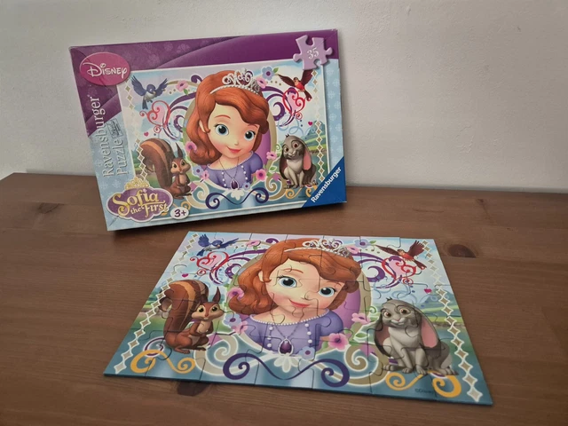 DISNEY RAVENSBURGER PRINCESS Sofia The First Puzzle Great Condition £3. ...