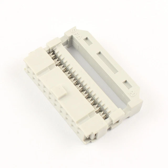 5PCS 2.54MM PITCH 2x10 Pin 20 Pin IDC FC Female Header Cable Socket ...