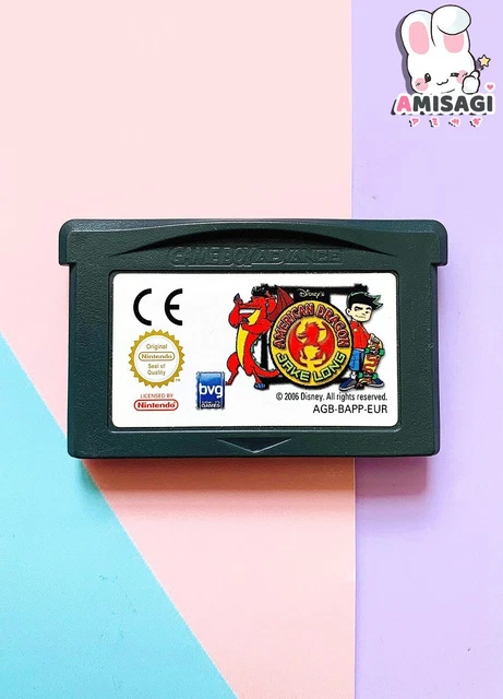 DISNEY'S AMERICAN DRAGON: Jake Long - Nintendo Gameboy Game Boy Advance ...