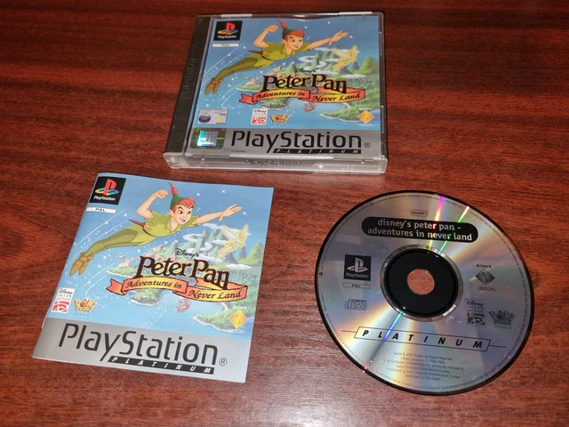 SONY PLAYSTATION PS1 - Peter Pan Adventures In Never Land #G124 Cib ...