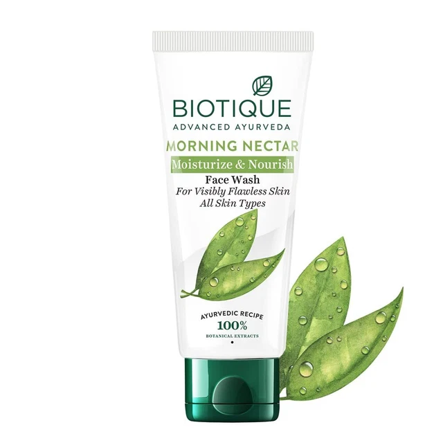 BIOTIQUE NECTAR MATINAL Gel Nettoyant Pour Nourrir La Peau 100ml EUR 12 ...