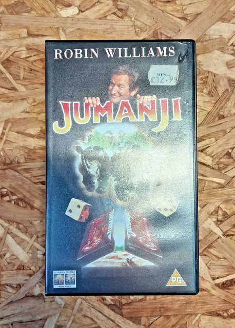 JUMANJI ROBIN WILLIAMS 1995 VHS Tape Excellent Vintage Condition CVR ...