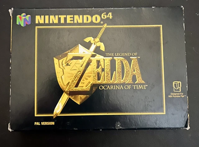 THE LEGEND OF Zelda - Ocarina Of Time -Complete, Nintendo 64 Action ...