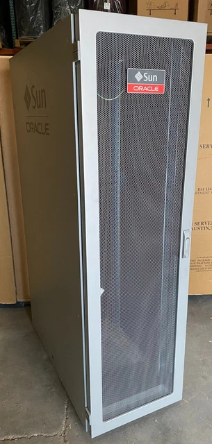 SUN ORACLE RACK II 42U Server Rack Cabinet Enclosure 7080204 Exadata X5 ...