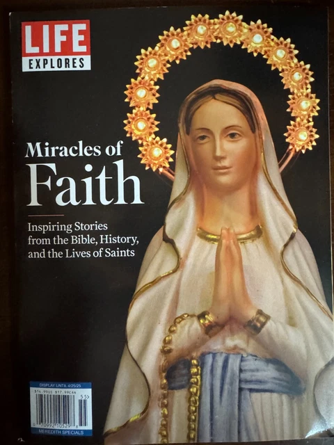 LIFE MAGAZINE-EXPLORES MIRACLES of Faith. Biblical & Historical ...