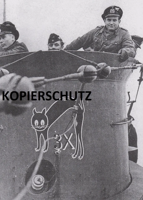 U-BOOT-KRIEG FOTO U 564 Kommandant Reinhard Suhren Auf Den Turm Mit ...