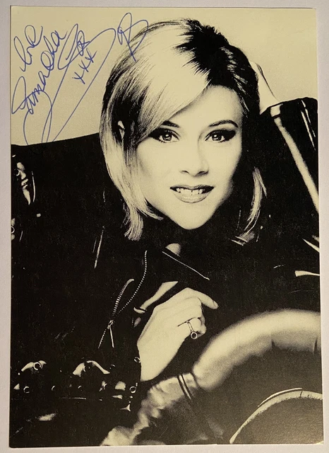 SAMANTHA FOX SIGNÉE musique autographe carte signature signature EUR 39 ...