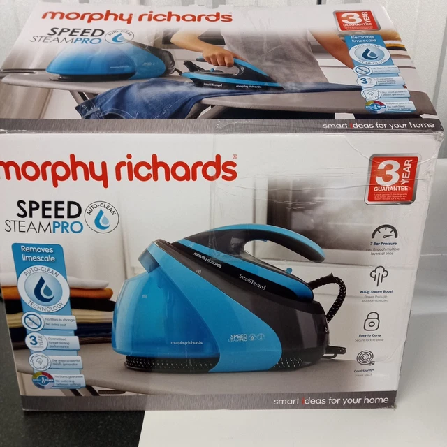 MORPHY RICHARDS SPEED Steam Pro Intellitemp Steam Generator Iron 332103 ...