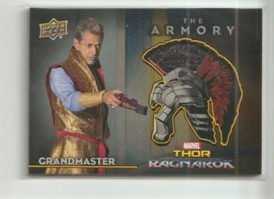 THOR RAGNAROK ARMORY Costume Relic Trading Card #AS-4 Jeff Goldblum ...