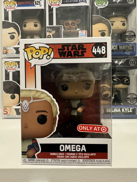 FUNKO POP! STAR Wars - Bad Batch: Omega #448 Target Exclusive w ...