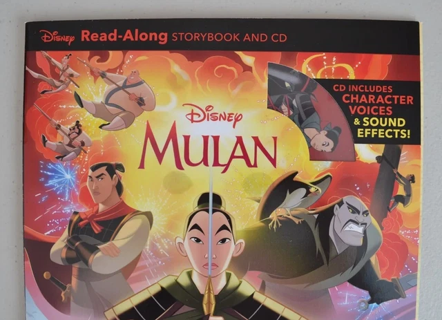 MULAN READ-ALONG STORYBOOK and CD, Disney Book Group FREE POSTAGE £16. ...