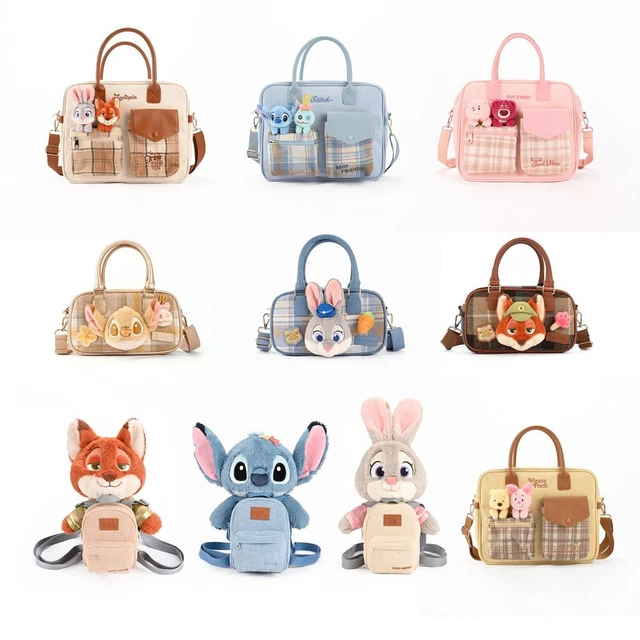 ZOOTOPIA JUDY AND Ni Plush Animal Crossbody Bag With Durable Material ...