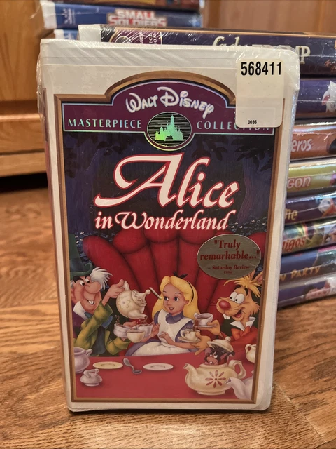 ALICE IN WONDERLAND VHS Movie Disney New Sealed Masterpiece Collection £11.36 - PicClick UK