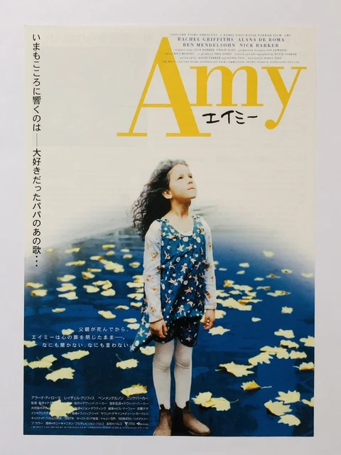 AMY 1997 ALANA De Roma Rachel Griffiths JAPAN CHIRASHI movie flyer mini ...