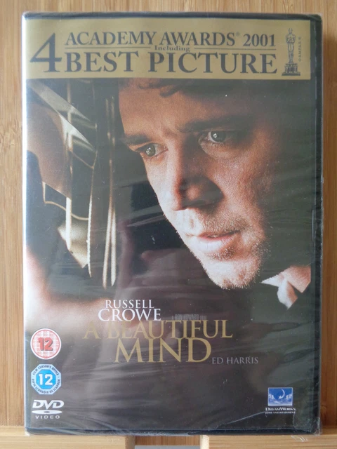 A BEAUTIFUL MIND (DreamWorks UK DVD 2006) Russell Crowe NEW! SEALED! (8 ...