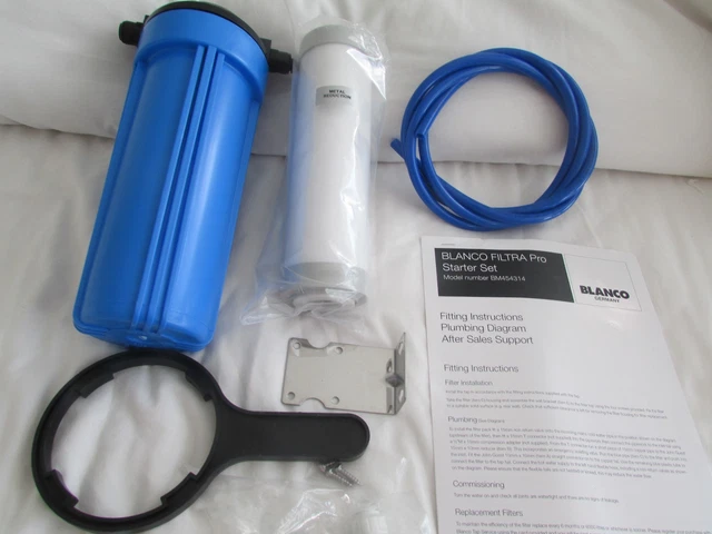 GENUINE BLANCO FILTRA Pro Starter Set BM454314 £25.00 - PicClick UK
